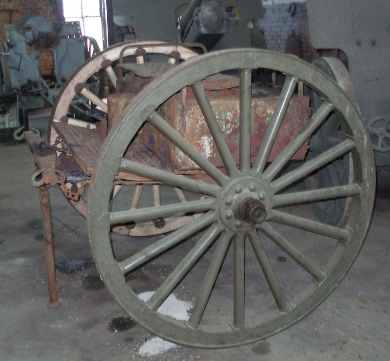 US M 1918 Limber for the French 75mm mle/1897